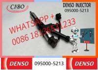China Denso original Diesel Fuel Injector Nozzle 095000-5213 23910-1252 for Hino 700 Series P11C Construction Machinery Common Rail Injector Assembly Parts original new injector for sale