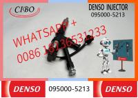 China Denso original Diesel Fuel Injector Nozzle 095000-5213 23910-1252 for Hino 700 Series P11C Construction Machinery Common Rail Injector Assembly Parts original new injector for sale
