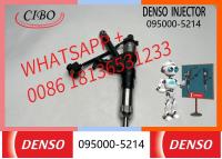 China Denso original Diesel Common Rail Injector 095000-5214 23670-E0351 Fuel Injector for P11C SK450 SK480 Excavator 095000-5212 095000-5213 Replacement original new injector for sale