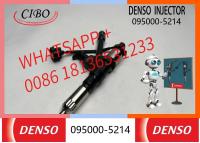 China Denso original Diesel Common Rail Injector 095000-5214 23670-E0351 Fuel Injector for P11C SK450 SK480 Excavator 095000-5212 095000-5213 Replacement original new injector for sale