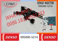 China Denso original Diesel Common Rail Injector 095000-5214 23670-E0351 Fuel Injector for P11C SK450 SK480 Excavator 095000-5212 095000-5213 Replacement original new injector for sale