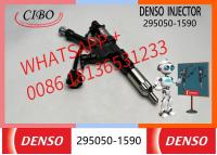 China Denso original Diesel Common Rail Fuel Injector 295050-1590 23670-E0590 for Hino P11 Truck Excavator Injector Nozzle Repair Kits Replacement for OEM original new injector for sale