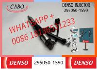 China Denso original Diesel Common Rail Fuel Injector 295050-1590 23670-E0590 for Hino P11 Truck Excavator Injector Nozzle Repair Kits Replacement for OEM original new injector for sale