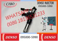 China Denso original Diesel Engine Fuel Injector 095000-5990 095000-5991 095000-5992 for Hino 500 Series J05D-TA Trucks Replacement for OEM 23670-E0311 original new injector for sale