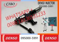 China Denso original 095000-5991 Denso Injector Common Rail Fuel Injector 23670-E0310 095000-5993 095000-5990 for Hino Truck J05D FC6J0W Engine Truck Parts original new injector for sale