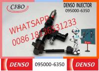 China Denso original Common Rail Injector 095000-6350 095000-6352 095000-6351 Diesel Engine Auto Parts for SK200-8 SK210-8 Replacement Fuel Injector Nozzle original new injector for sale