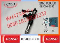 China Denso original Common Rail Injector 095000-6350 095000-6352 095000-6351 Diesel Engine Auto Parts for SK200-8 SK210-8 Replacement Fuel Injector Nozzle original new injector for sale