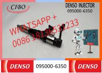 China Denso original Common Rail Injector 095000-6350 095000-6352 095000-6351 Diesel Engine Auto Parts for SK200-8 SK210-8 Replacement Fuel Injector Nozzle original new injector for sale