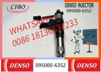 China Denso original Diesel Injector 095000-6352 Replacement for OEM 23670-E0050 Fuel Injector Fit Kobelco SK200-8 SK210-8 200/230/250/260-8 J05E J06 original new injector for sale
