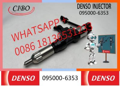 China Denso original Diesel Common Rail Injector 095000-6353 for Toyota Hino Truck 4HK1 4JJ1 6HK1 6BG1 D06FR Digger Excavator Replacement for OEM 8-98011604-5 original new injector for sale