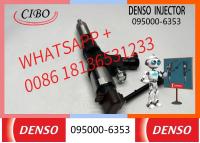 China Denso original Diesel Common Rail Injector 095000-6353 for Toyota Hino Truck 4HK1 4JJ1 6HK1 6BG1 D06FR Digger Excavator Replacement for OEM 8-98011604-5 original new injector for sale