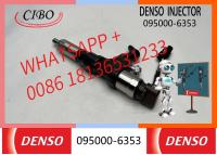 China Denso original Diesel Common Rail Injector 095000-6353 for Toyota Hino Truck 4HK1 4JJ1 6HK1 6BG1 D06FR Digger Excavator Replacement for OEM 8-98011604-5 original new injector for sale