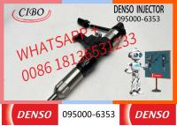 China Denso original Diesel Common Rail Injector 095000-6353 for Toyota Hino Truck 4HK1 4JJ1 6HK1 6BG1 D06FR Digger Excavator Replacement for OEM 8-98011604-5 original new injector for sale