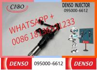 China Denso original Common Rail Injectors 095000-6612 095000-5460 Diesel Engine Injector Replacement for OEM J05E Truck Spare Parts 23670E0020 original new injector for sale
