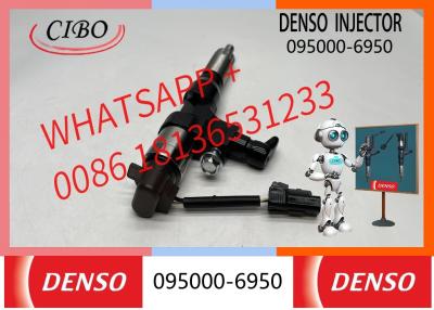 China Denso original Diesel Injectors 095000-6950 Common Rail Injectors J05D 500 Series Fuel Injector Replacement for OEM 23670E0330 095000-6951 original new injector for sale
