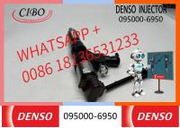 China Denso original Diesel Injectors 095000-6950 Common Rail Injectors J05D 500 Series Fuel Injector Replacement for OEM 23670E0330 095000-6951 original new injector for sale