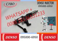 China Denso original Diesel Injectors 095000-6950 Common Rail Injectors J05D 500 Series Fuel Injector Replacement for OEM 23670E0330 095000-6951 original new injector for sale