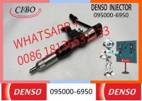 China Denso original Diesel Injectors 095000-6950 Common Rail Injectors J05D 500 Series Fuel Injector Replacement for OEM 23670E0330 095000-6951 original new injector for sale