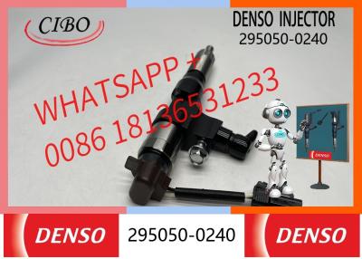 China Denso original 295050-0240 Diesel Common Rail Fuel Injector Replacement for J08E Engine 500 Ranger Truck SK330-8 SK350-8 23670-E0450 23670-E0540 original new injector for sale