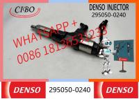 China Denso original 295050-0240 Diesel Common Rail Fuel Injector Replacement for J08E Engine 500 Ranger Truck SK330-8 SK350-8 23670-E0450 23670-E0540 original new injector for sale