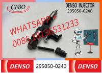 China Denso original 295050-0240 Diesel Common Rail Fuel Injector Replacement for J08E Engine 500 Ranger Truck SK330-8 SK350-8 23670-E0450 23670-E0540 original new injector for sale