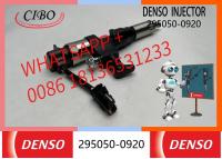 China Denso original Common Rail Fuel Injector 295050-0920 Replacement for OEM 095000-6952 095000-6923 J05E SK200-8 Construction Machinery Truck Parts original new injector for sale