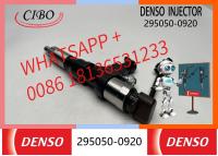 China Denso original Common Rail Fuel Injector 295050-0920 Replacement for OEM 095000-6952 095000-6923 J05E SK200-8 Construction Machinery Truck Parts original new injector for sale