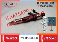 China Denso original Common Rail Fuel Injector 295050-0920 Replacement for OEM 095000-6952 095000-6923 J05E SK200-8 Construction Machinery Truck Parts original new injector for sale