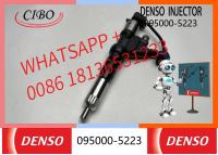 China Denso original Common Rail Injector 095000-5223 Diesel Engine Assembly Spare Parts for HINO 700 E13C 23670-E0340 095000-5224 095000-5225 Replacement original new injector for sale