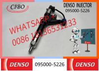 China Denso original 095000-5226 Electric Diesel Fuel Injector Replacement for OEM 23670-E0340 HINO 700 E13C P13C Truck Excavator Construction Parts original new injector for sale