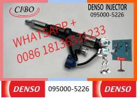 China Denso original 095000-5226 Electric Diesel Fuel Injector Replacement for OEM 23670-E0340 HINO 700 E13C P13C Truck Excavator Construction Parts original new injector for sale