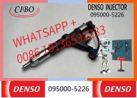 China Denso original 095000-5226 Electric Diesel Fuel Injector Replacement for OEM 23670-E0340 HINO 700 E13C P13C Truck Excavator Construction Parts original new injector for sale