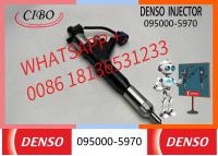 China Denso original 095000-5970 Common Rail Fuel Injector 23670-E0360 for HINO 700 E13C Diesel Engine Excavator Injector 095000-5971 095000-5972 original new injector for sale