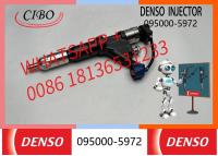 China Denso original Diesel Injector 095000-5972 Fuel Injector 23670-E0360 095000-5223 095000-5224 095000-5225 Common Rail Injectors for Excavator Engine original new injector for sale