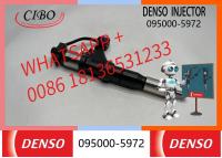China Denso original Diesel Injector 095000-5972 Fuel Injector 23670-E0360 095000-5223 095000-5224 095000-5225 Common Rail Injectors for Excavator Engine original new injector for sale