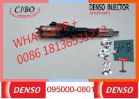 China Denso original Denso original Denso Diesel Injector Nozzle 095000-0801 095000-0800 095000-0802 for 6D125 SAA6D125E-3 PC400-7 PC450-7 Tracked Excavators Replacement for OEM new original new injector for sale