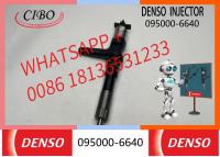 China Denso original Denso original Denso Diesel Engine Injector 095000-6640 095000-6641 6251113200 Injector Pump for PC400-8 SAA6D125E Excavator Accessories new injector original new original new injector for sale