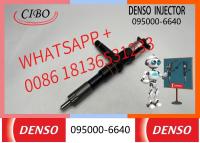 China Denso original Denso original Denso Diesel Engine Injector 095000-6640 095000-6641 6251113200 Injector Pump for PC400-8 SAA6D125E Excavator Accessories new injector original new original new injector for sale
