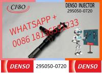 China Denso original Denso original Denso Fuel Injectors 295050-0720 295050-2750 6252 11 3100 Replacement for OEM SAA6D125E-7 PC490-10 HM300-5 WA470-8 Excavator Diesel Engine Parts original new injector for sale