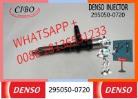 China Denso original Denso original Denso Fuel Injectors 295050-0720 295050-2750 6252 11 3100 Replacement for OEM SAA6D125E-7 PC490-10 HM300-5 WA470-8 Excavator Diesel Engine Parts original new injector for sale