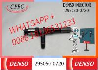 China Denso original Denso original Denso Fuel Injectors 295050-0720 295050-2750 6252 11 3100 Replacement for OEM SAA6D125E-7 PC490-10 HM300-5 WA470-8 Excavator Diesel Engine Parts original new injector for sale