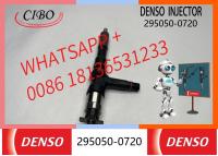 China Denso original Denso original Denso Fuel Injectors 295050-0720 295050-2750 6252 11 3100 Replacement for OEM SAA6D125E-7 PC490-10 HM300-5 WA470-8 Excavator Diesel Engine Parts original new injector for sale