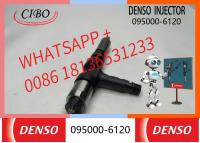 China Denso original Denso original Denso Diesel Fuel Injector 095000-6120 0950006120 6261-11-3200 Mini Excavator Accessories Replacement for OEM PC650 PC700 new injector original new original new injector for sale