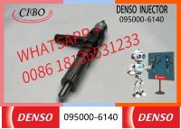 China Denso original Denso original Denso Diesel Fuel Injector 095000-6140 095000-6280 095000-6290 Replacement for OEM 6245-11-3100 SAA6D140E PC750 WA500-6 Excavator new injector original new injector for sale