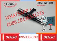 China Denso original Denso original Injector 095000-0562 095000-0560 095000-6290 6218-11-3101 6218113101 for PC400-7 PC450-8 Excavator Diesel Fuel Injector Spare Parts original new original new injector for sale