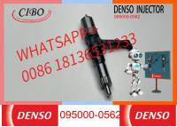 China Denso original Denso original Injector 095000-0562 095000-0560 095000-6290 6218-11-3101 6218113101 for PC400-7 PC450-8 Excavator Diesel Fuel Injector Spare Parts original new original new injector for sale