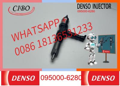 China Denso original Denso Diesel Fuel Injector Assy 095000-6280 6219-11-3100 Replacement for OEM SAA6D170 650-8R 450-7 Engine Parts new injector original new injector for sale