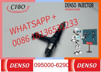 China Denso original Denso original Denso 0950006290 095000-6290 Diesel Engine Spare Parts Fuel Injector for SAA6D170 D375A-6 WA600-6 Dozer Wheel Loader 23.2L new injector original original new injector for sale