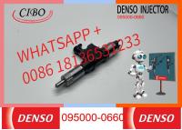 China Denso original Electric Fuel Injector 095000-0660 095000-0661 for 4HK1 6HK1 4HL1 6HL1 Diesel Common Rail Nozzle DLLA158P1096 8-98284393-0 Replacement original new injector for sale