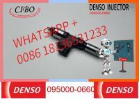 China Denso original Electric Fuel Injector 095000-0660 095000-0661 for 4HK1 6HK1 4HL1 6HL1 Diesel Common Rail Nozzle DLLA158P1096 8-98284393-0 Replacement original new injector for sale